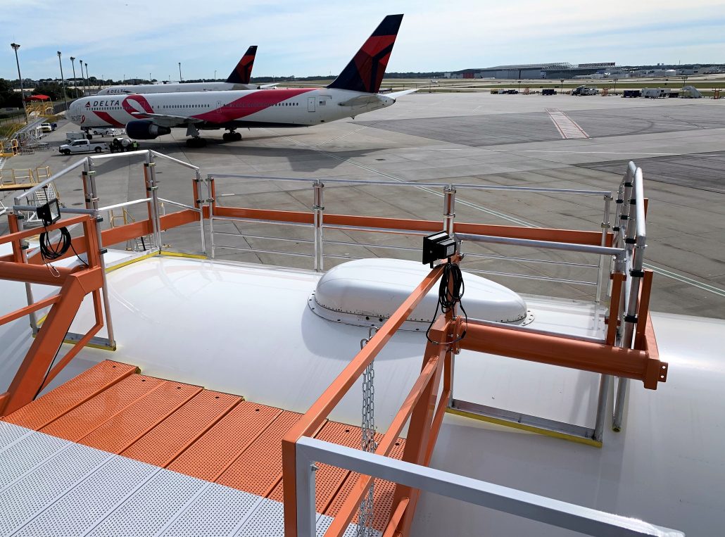 Airline WIFI Satellite Maintenance Stand - Simpson Aerospace Service